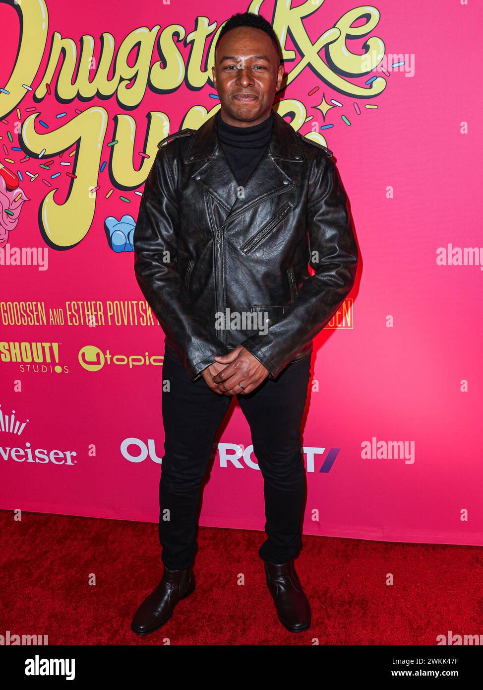 HOLLYWOOD, LOS ANGELES, CALIFORNIA, USA - FEBRUARY 20: Burl Moseley ...