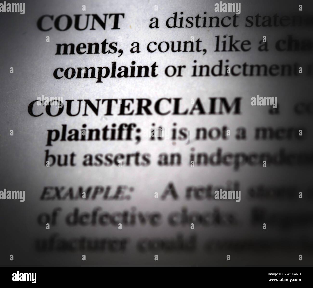 Counterclaim hi-res stock photography and images - Alamy