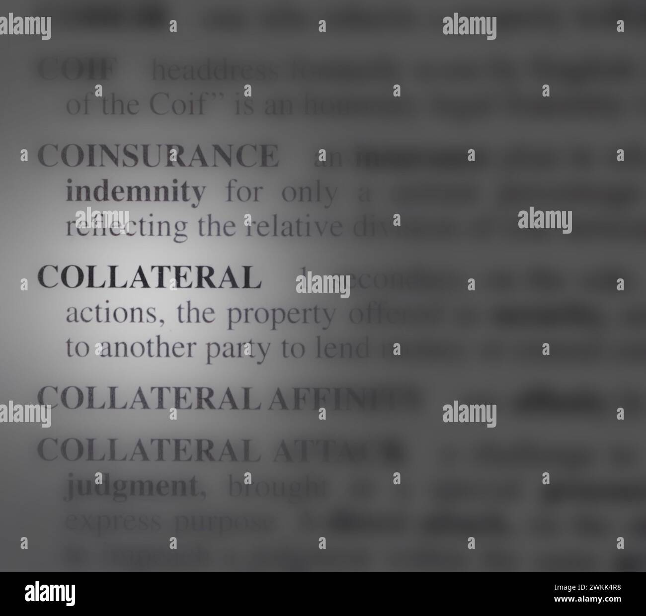 Collateral word hi-res stock photography and images - Alamy