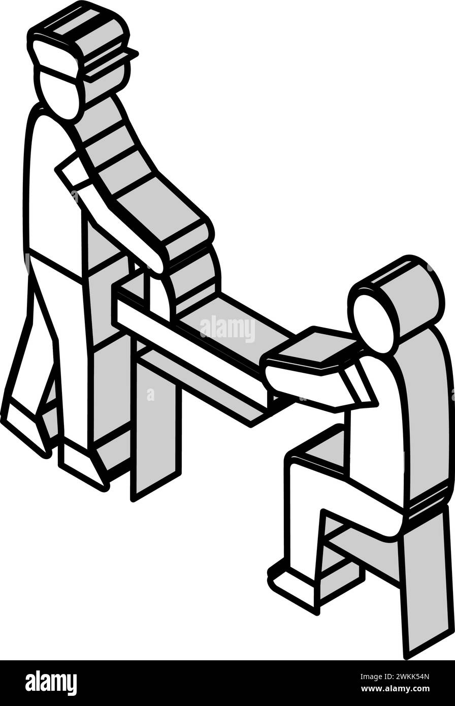 police interrogation crime isometric icon vector illustration Stock ...