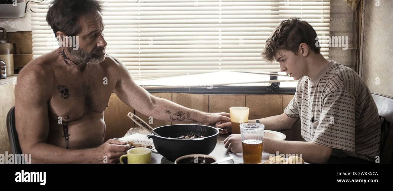 ADAM THE FIRST, from left: David Duchovny, Oakes Fegley, 2024 ...