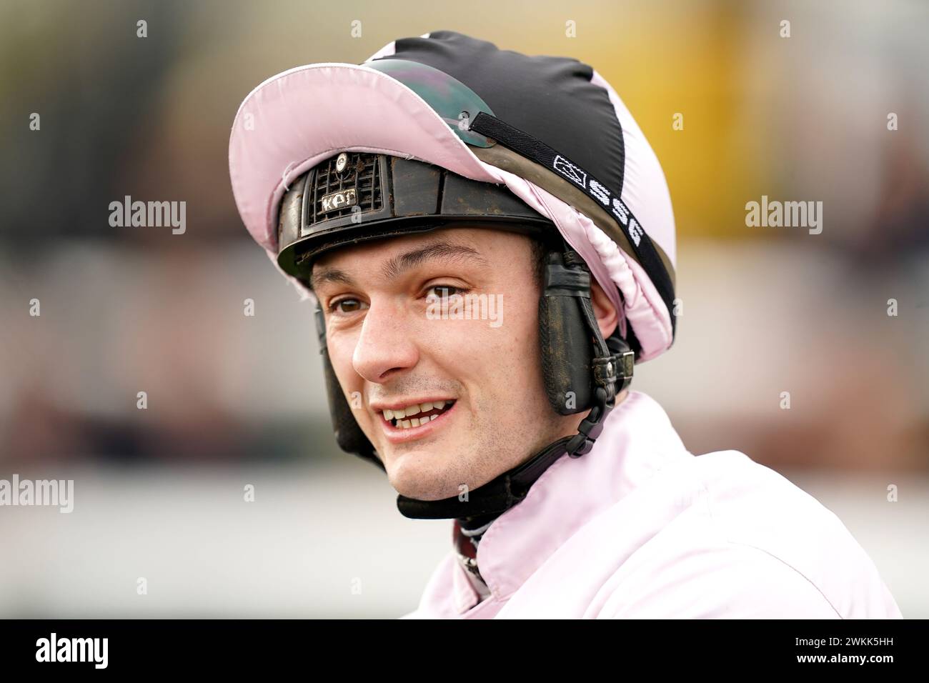 Jockey craig nichol at doncaster racecourse hi-res stock photography ...