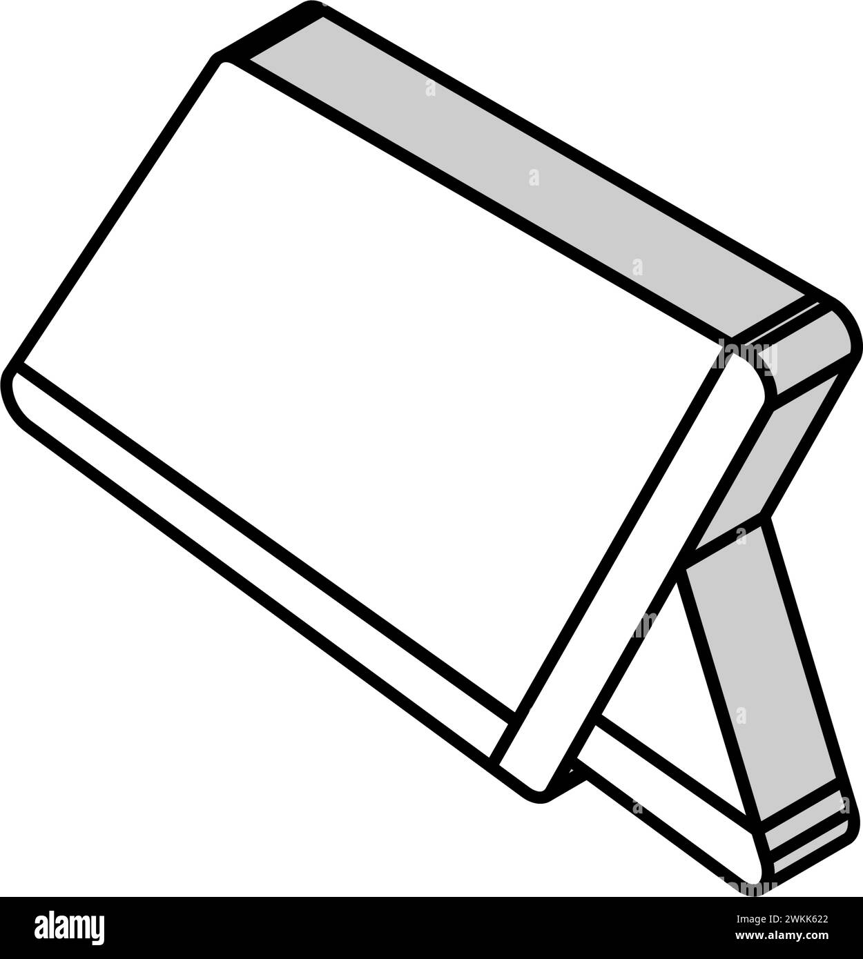 tablet gaming isometric icon vector illustration Stock Vector Image ...