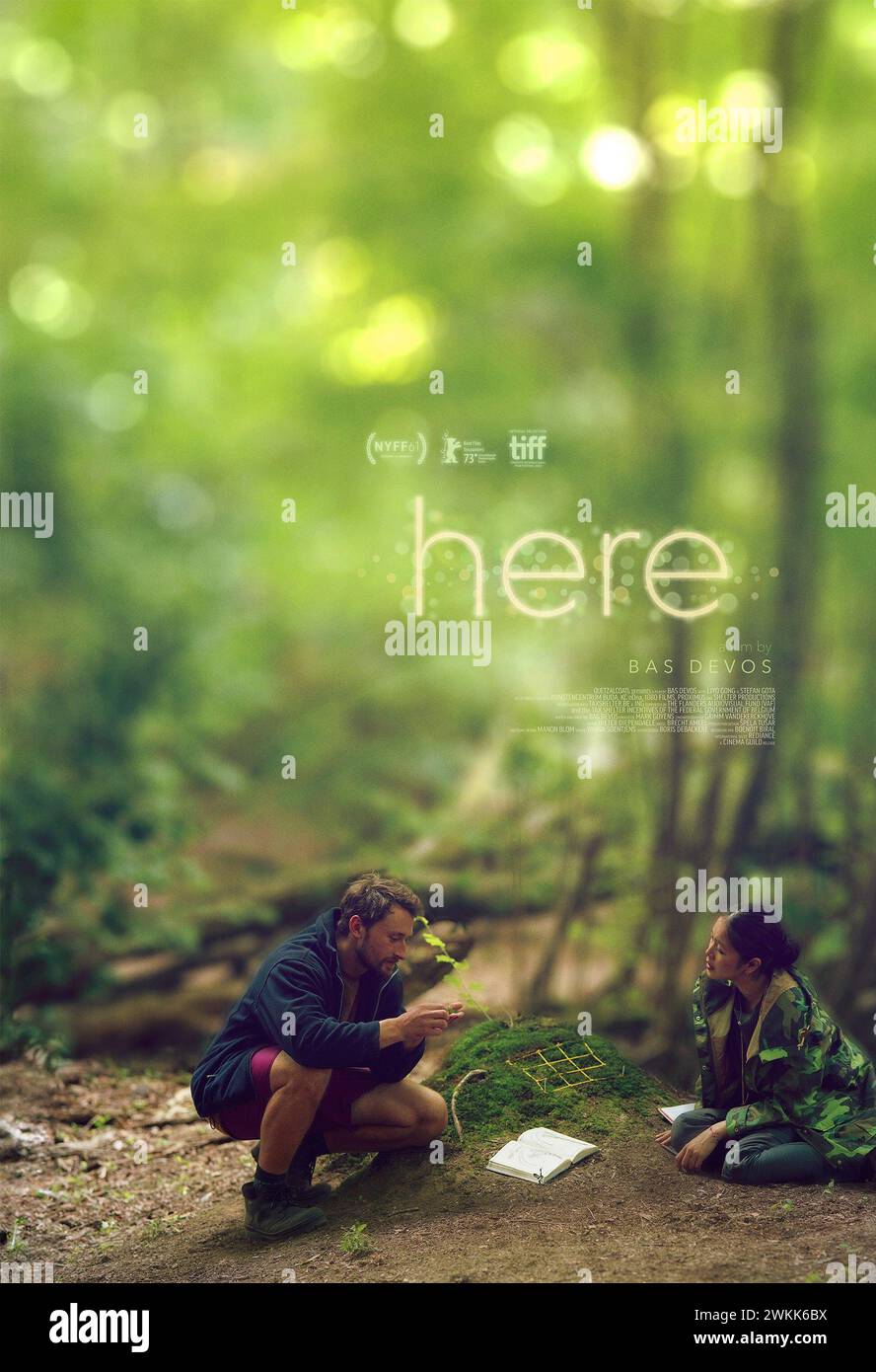 HERE, US poster, from left: Stefan Gota, Liyo Gong, 2023. © Cinema ...