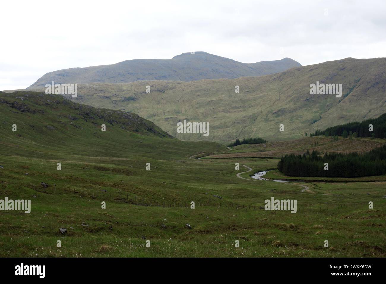 The Scottish Mountain Corbett 'Braigh nan Uamhachan' from the Remote ...
