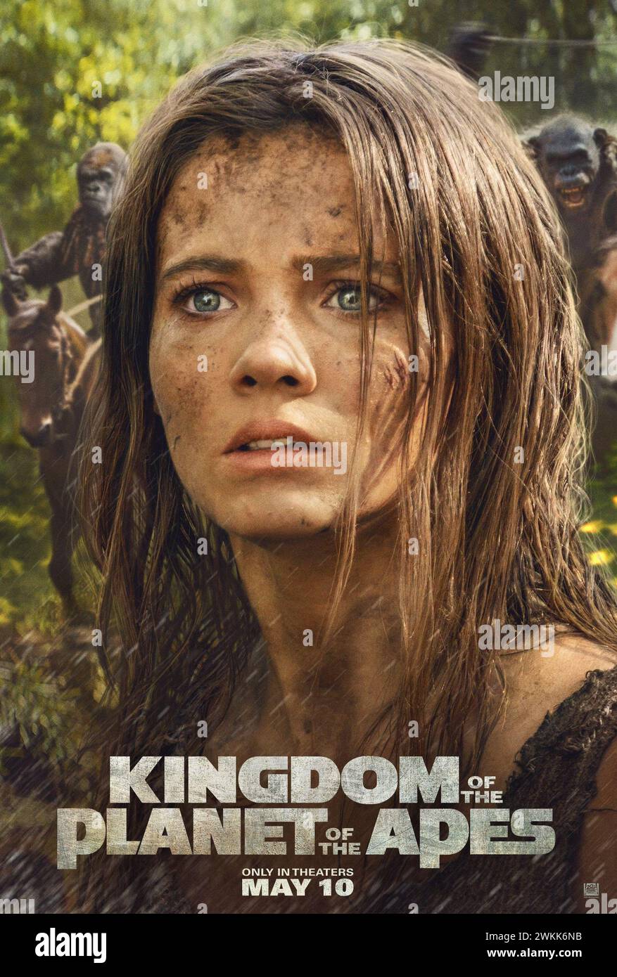 KINGDOM OF THE PLANET OF THE APES, US character poster, Freya Allan ...