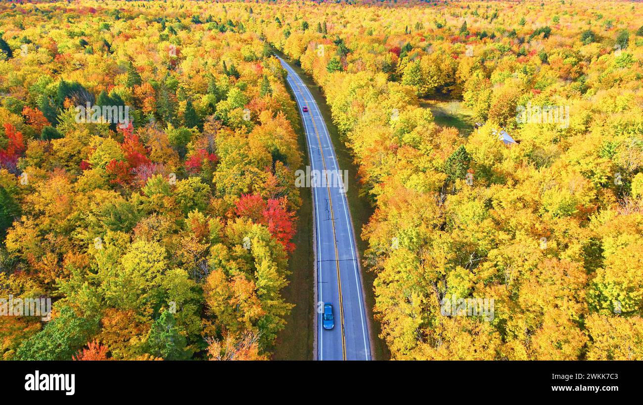 Aerial shot michigan hi-res stock photography and images - Alamy