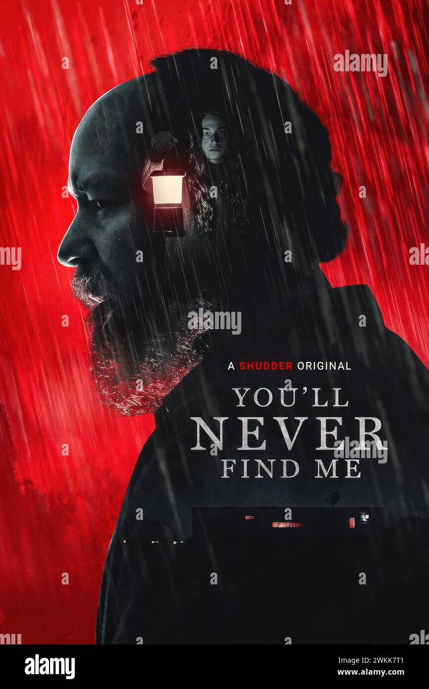 YOU'LL NEVER FIND ME, US poster, Brendan Rock, Jordan Cowan (inset ...