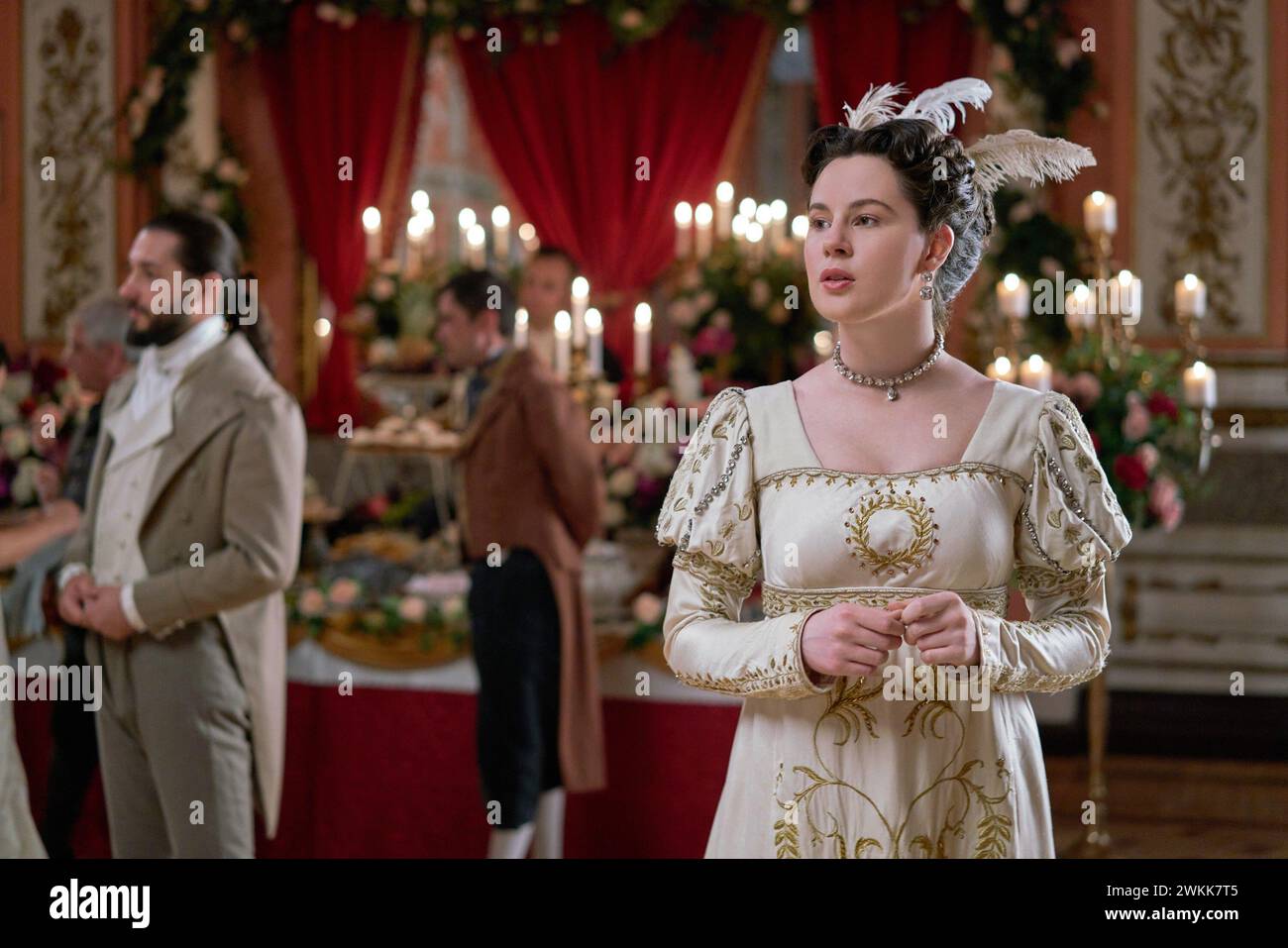 AN AMERICAN IN AUSTEN, Olivia Benjamin, (aired Feb. 17, 2024). photo: Elena Nenkof / ©Hallmark ...
