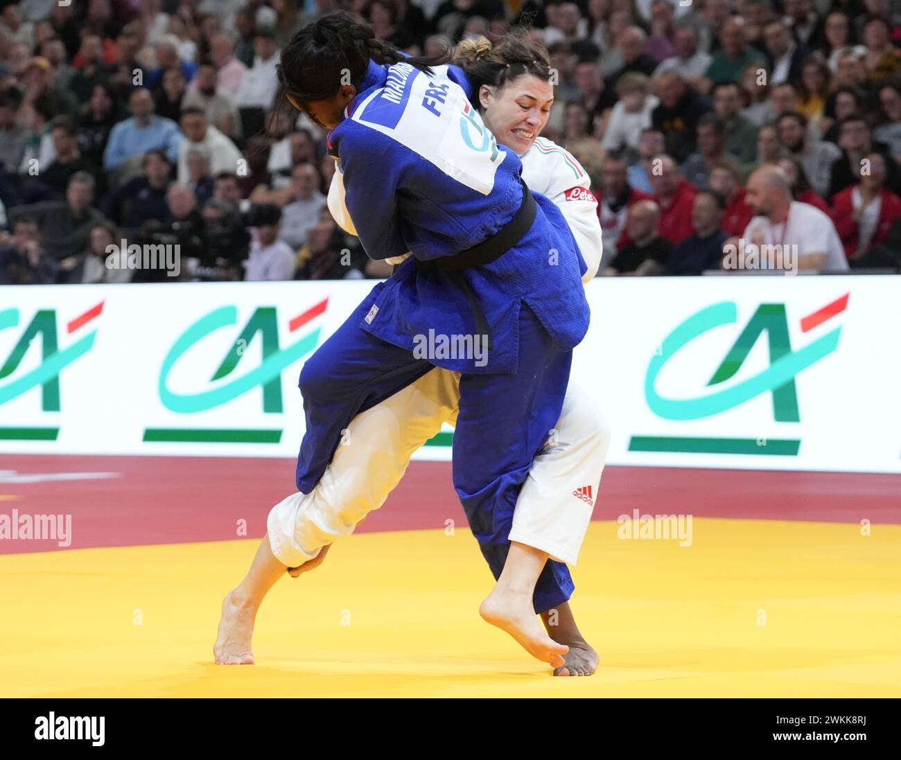 MALONGA MADELEINE of FRANCE OF BELLANDI ALICE OF ITALY during the Paris ...