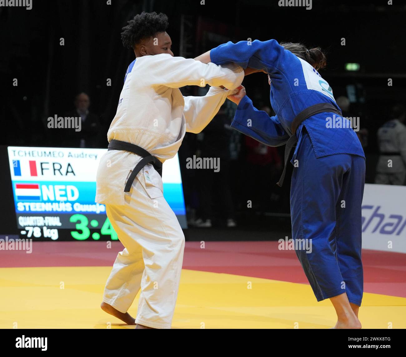 TCHEUMEO AUDREY of FRANCE OF STEENHUIS GUUSJE OF NETHERLANDS during the ...
