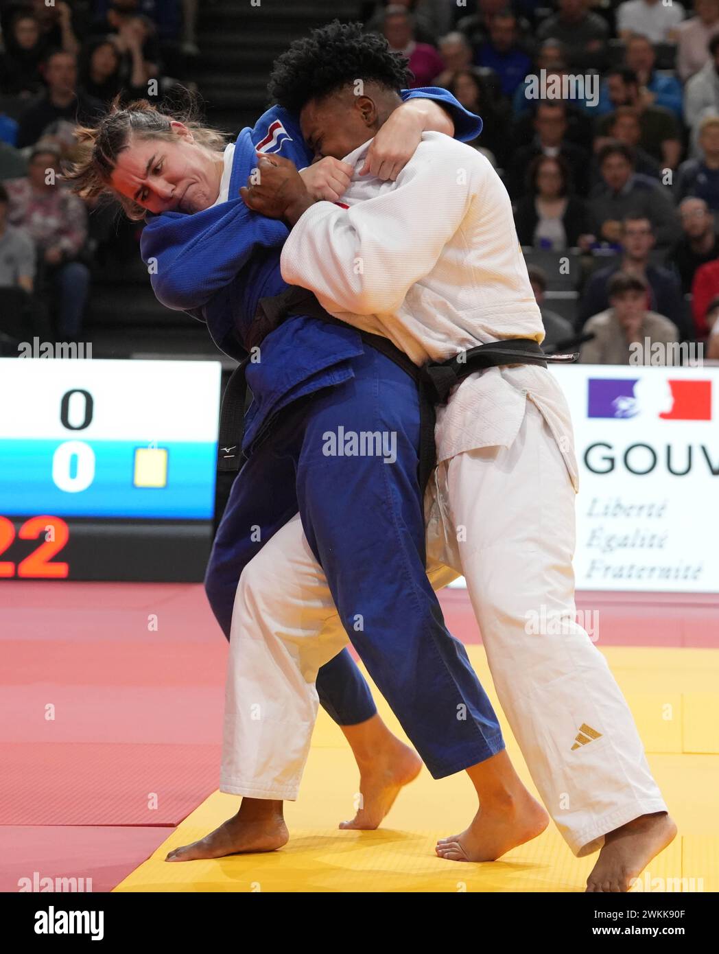 TCHEUMEO AUDREY of FRANCE OF STEENHUIS GUUSJE OF NETHERLANDS during the ...