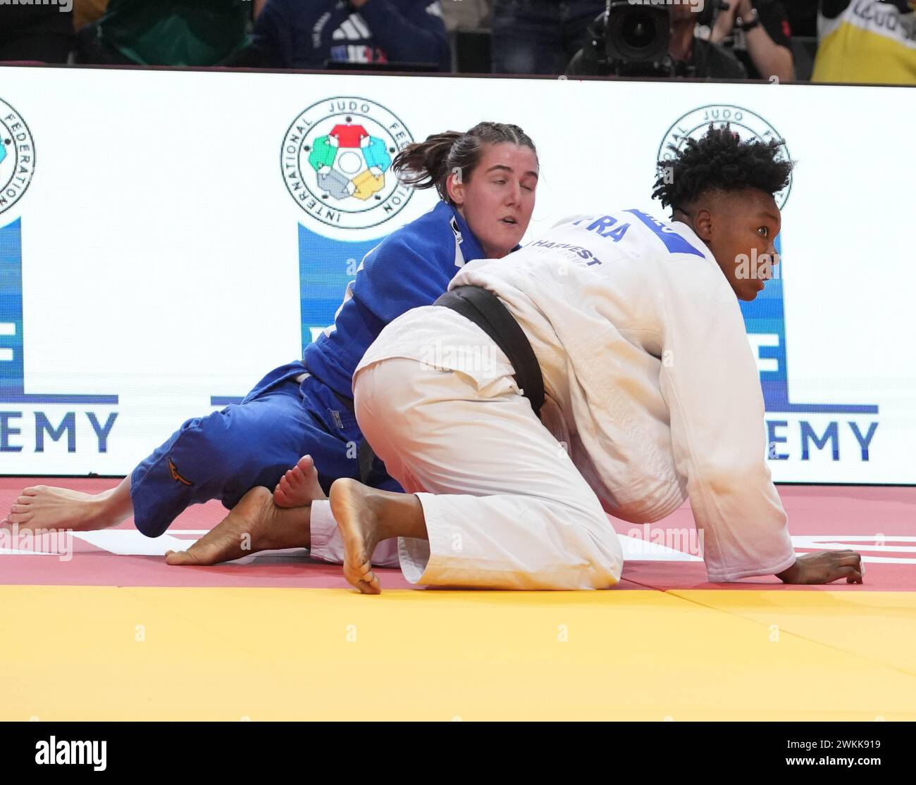 TCHEUMEO AUDREY of FRANCE OF STEENHUIS GUUSJE OF NETHERLANDS during the ...