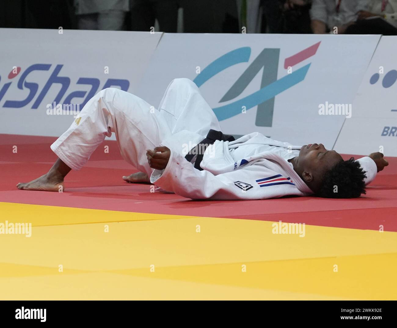 TCHEUMEO AUDREY of FRANCE OF STEENHUIS GUUSJE OF NETHERLANDS during the Paris Grand Slam 2024 ...