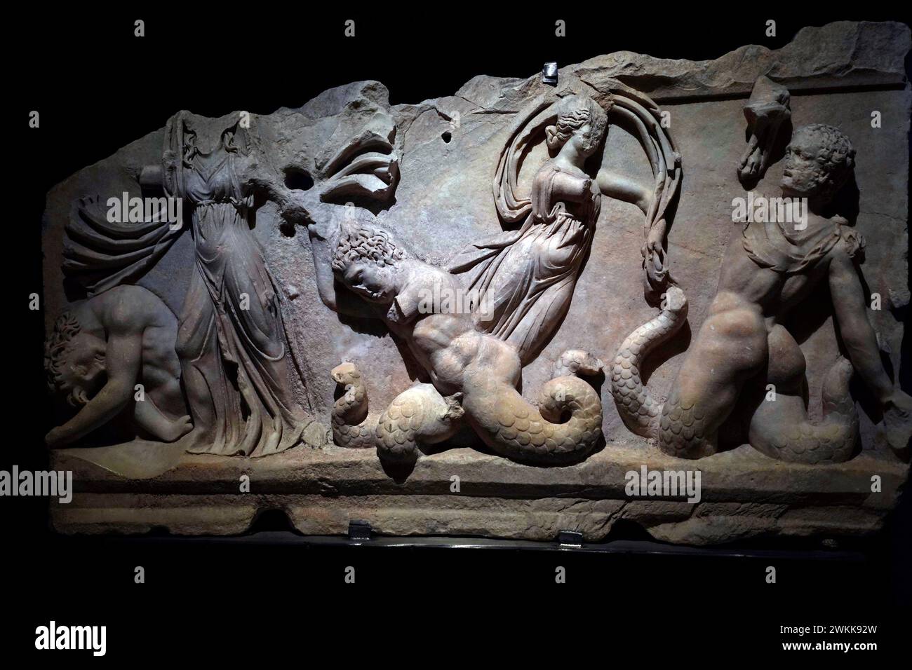 ISTANBUL, TURKEY - JANUARY 7 2024 - Istanbul Archaeological Museum ...