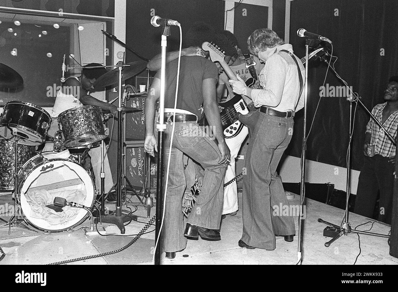 The Equals British Rock band live concert July 1976 Stock Photo - Alamy