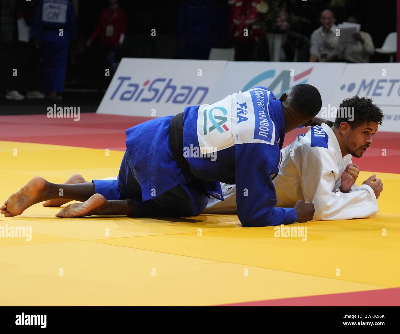 NGAYAP HAMBOU MAXIME-GAEL of FRANCE OF CHOUCHI SAMI OF BELGIUM during ...