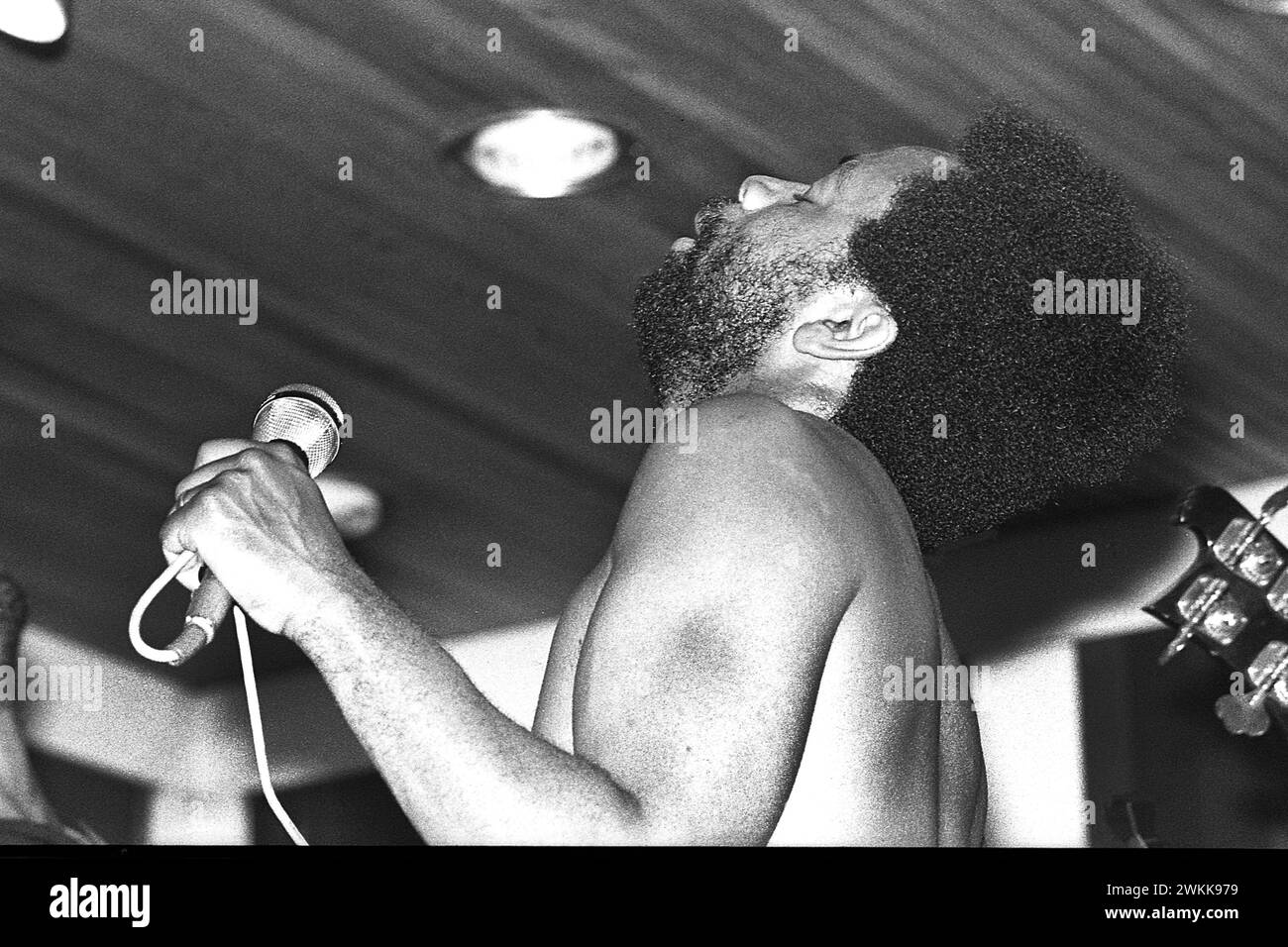 The Equals British Rock band live concert July 1976 Stock Photo - Alamy