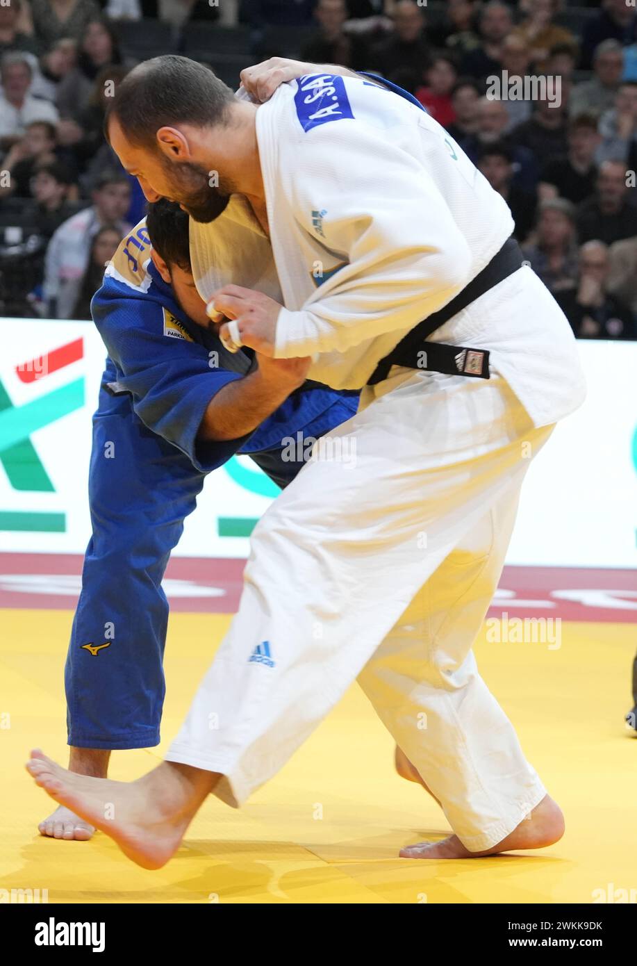 WOLF AARON of JAPAN AND SAVYTSKIY ANTON OF UKRAINE during the Paris ...