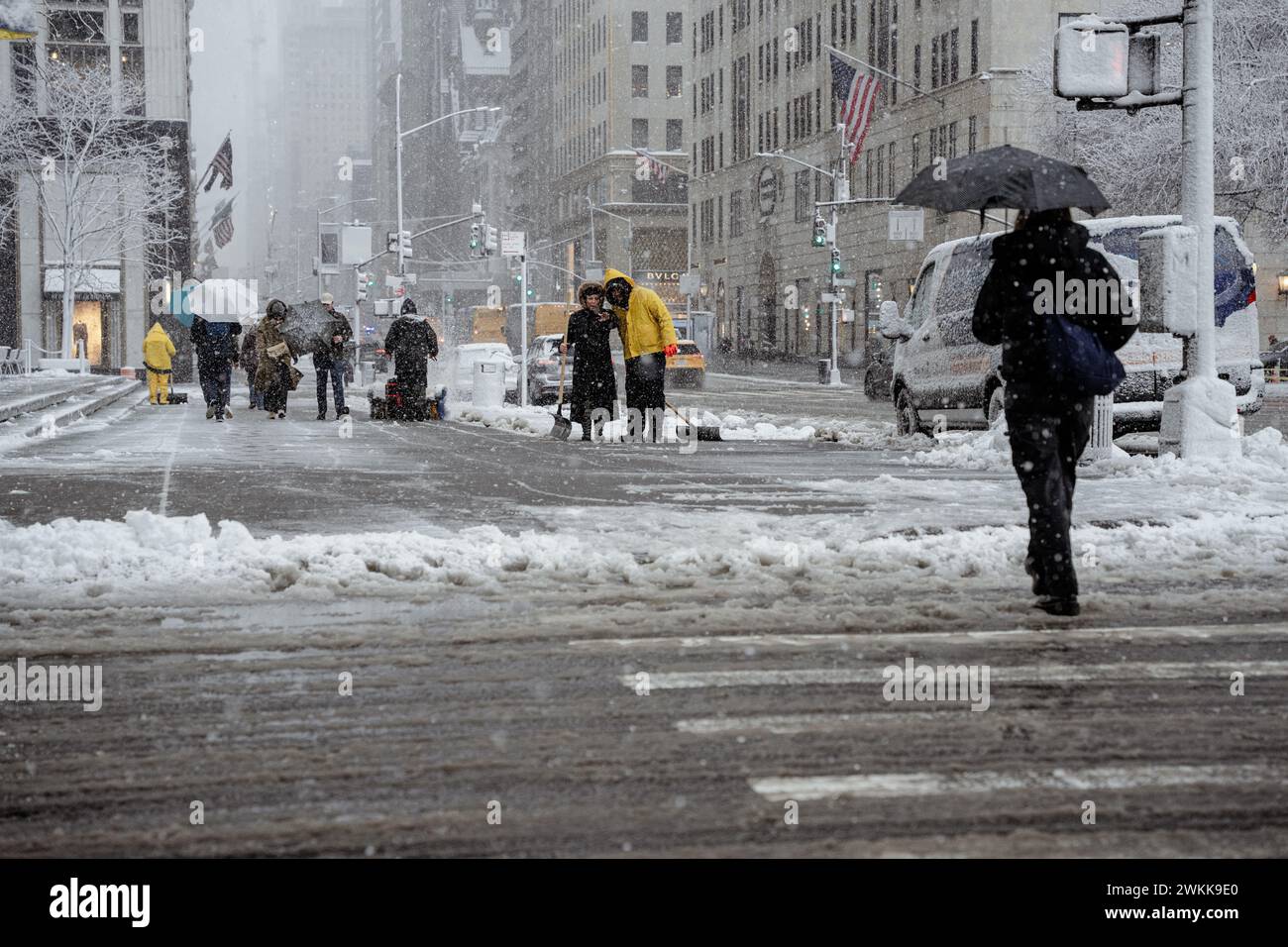 Winter Season in New York City Stock Photo - Alamy