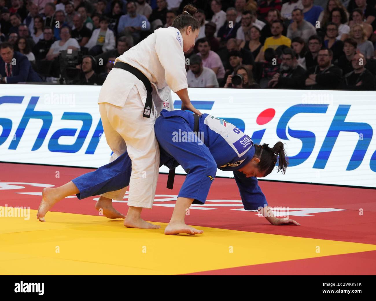 STEENHUIS GUUSJE of NETHERLANDS AND LANIR INBAR OF ISRAEL during the ...