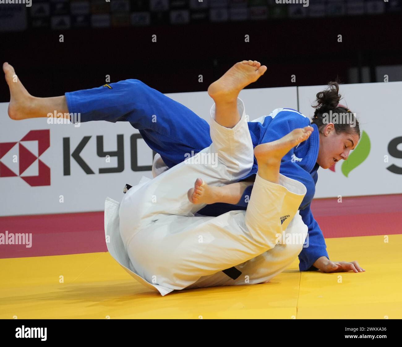 STEENHUIS GUUSJE of NETHERLANDS AND LANIR INBAR OF ISRAEL during the ...