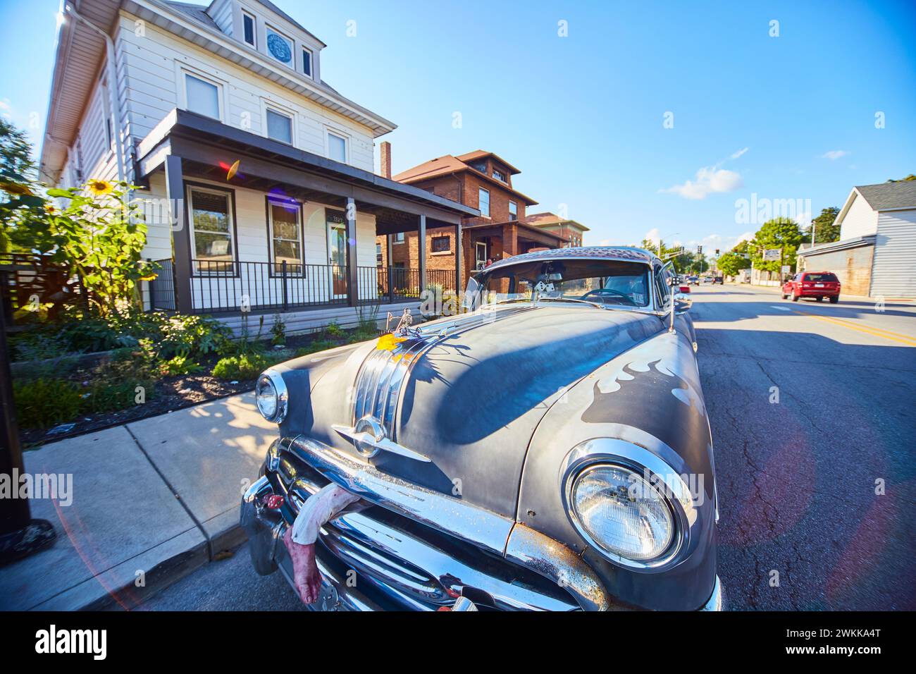 Vintage neighborhood hi-res stock photography and images - Alamy