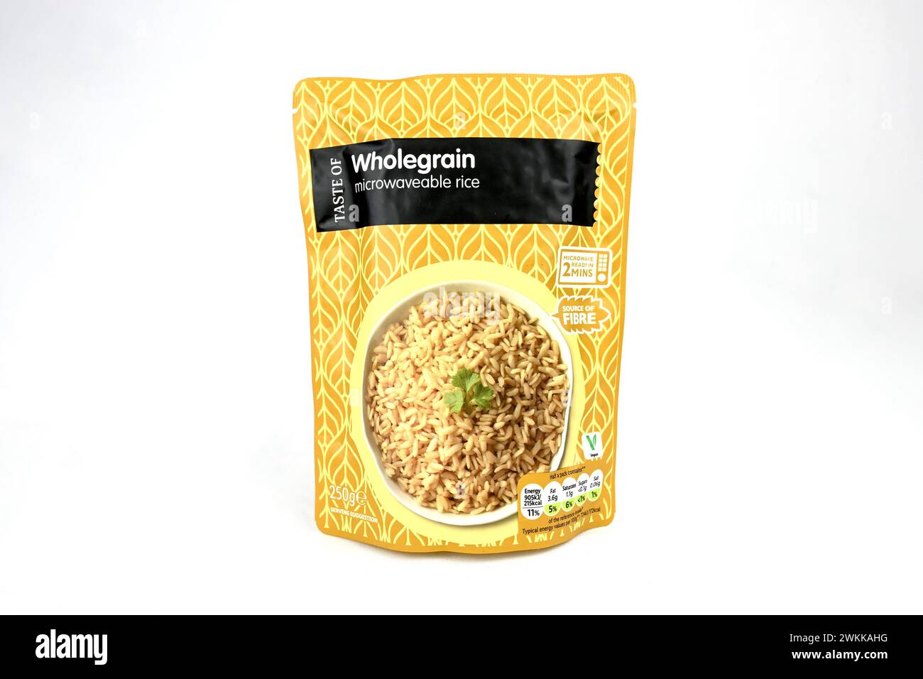 Lidl taste of wholegrain microwavable rice – Wales, UK – 19 February ...