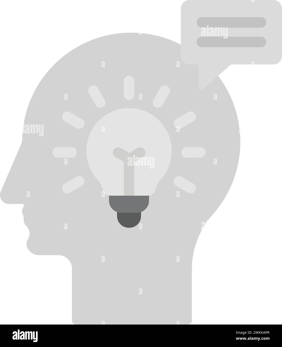 Brainstorming Ideas icon vector image Stock Vector Image & Art - Alamy