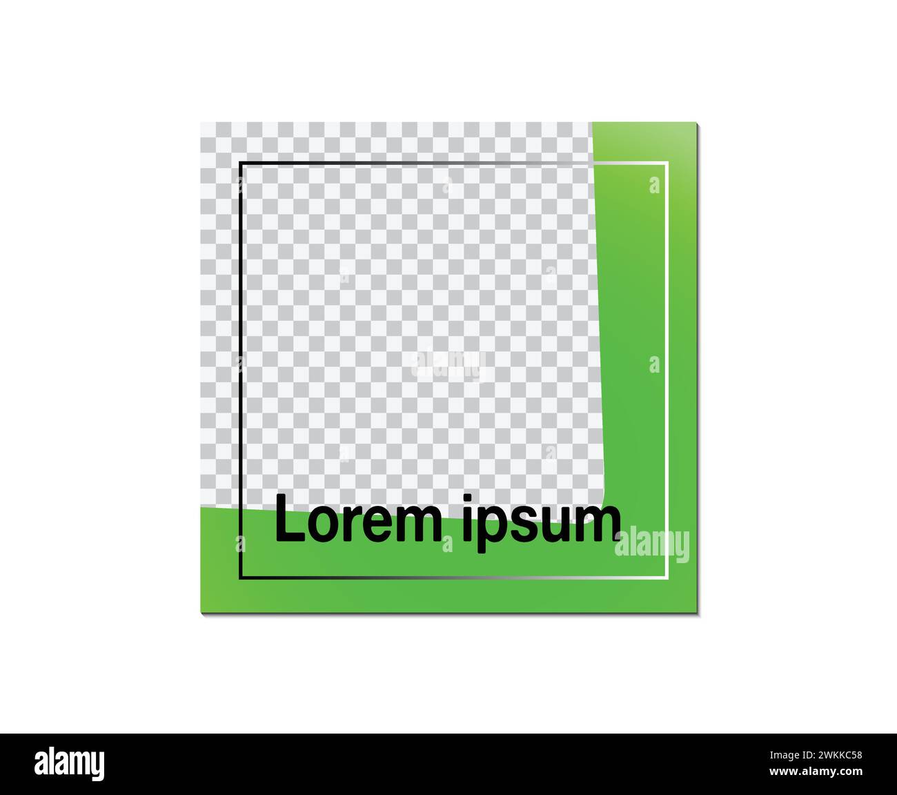 Mock-up square social media template for digital promotion ideas brand ...