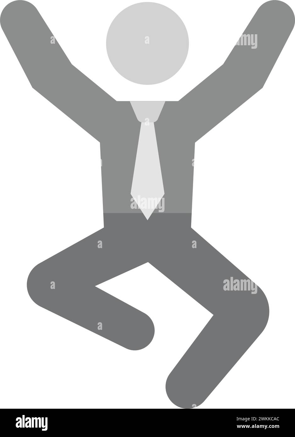 Jumping icon Black and White Stock Photos & Images - Alamy
