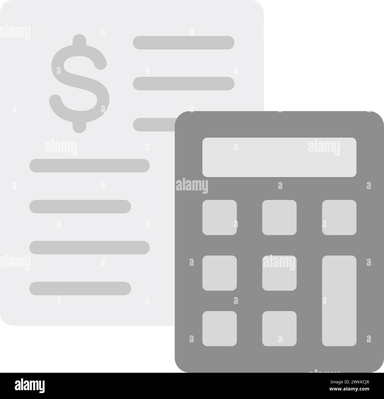 Calculations icon vector image Stock Vector Image & Art - Alamy
