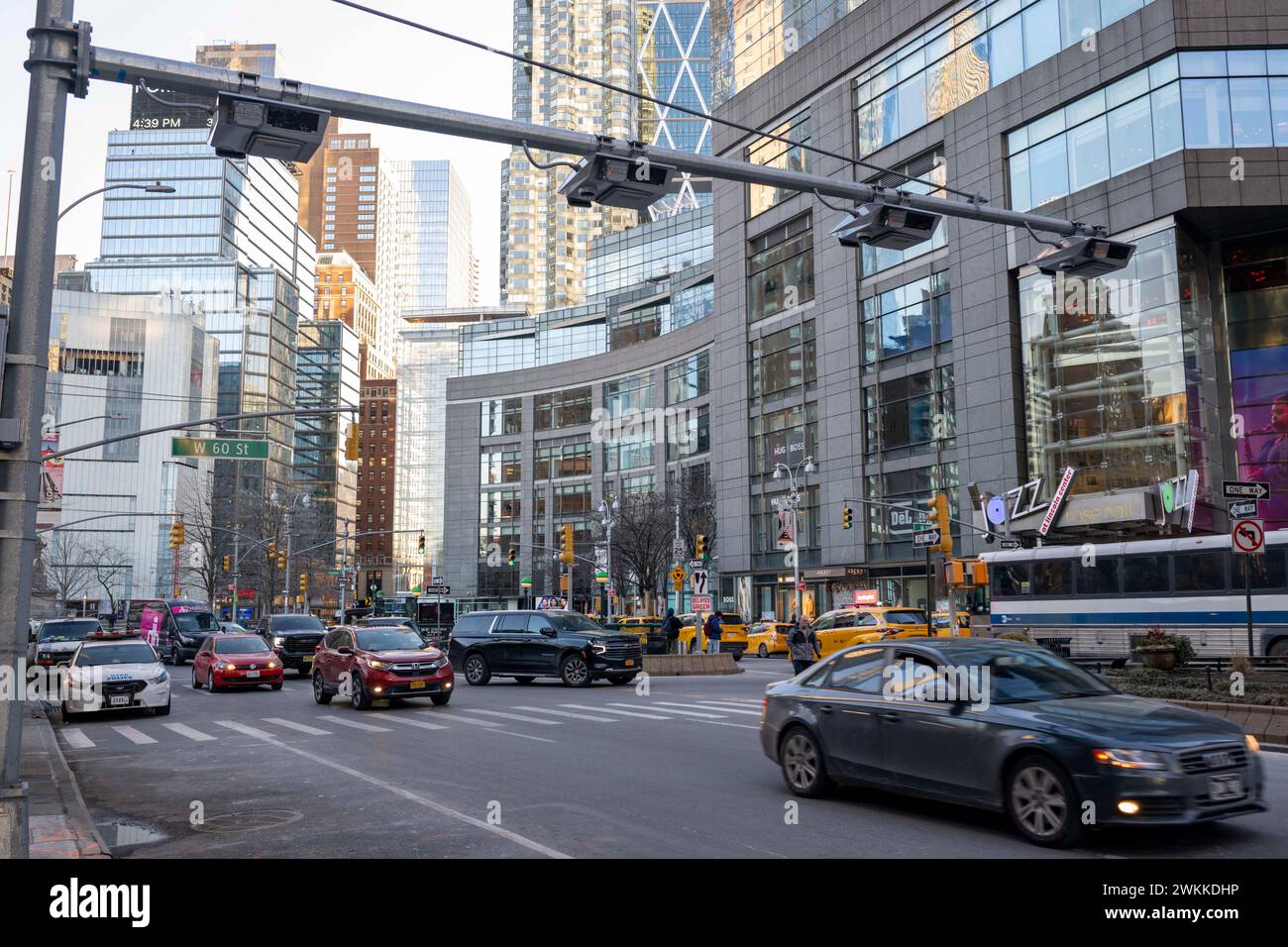 New York, New York, USA. 21st Feb, 2024. License plate readers ...