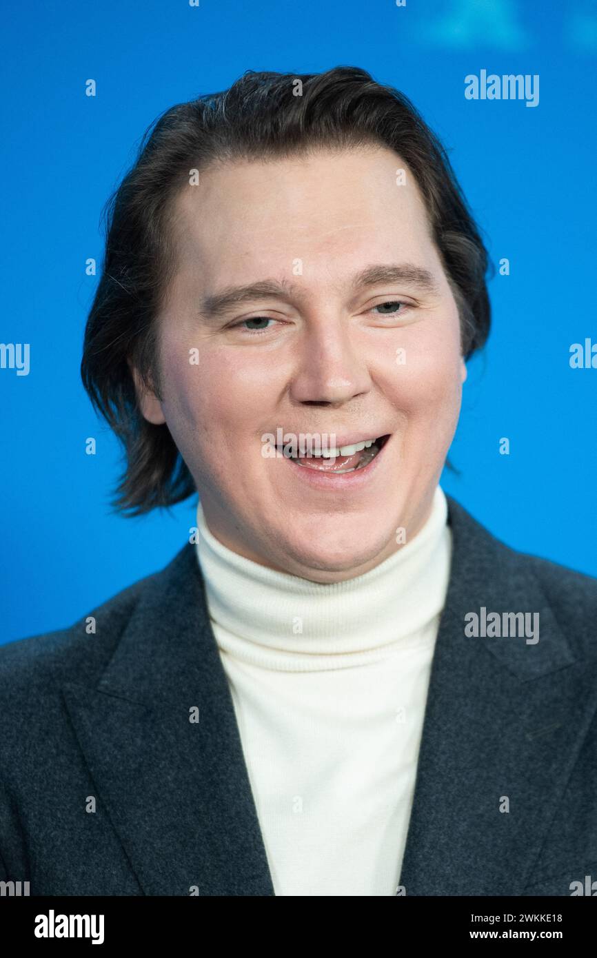 Paul Dano attending the Spaceman Photocall during the 74th Berlinale ...