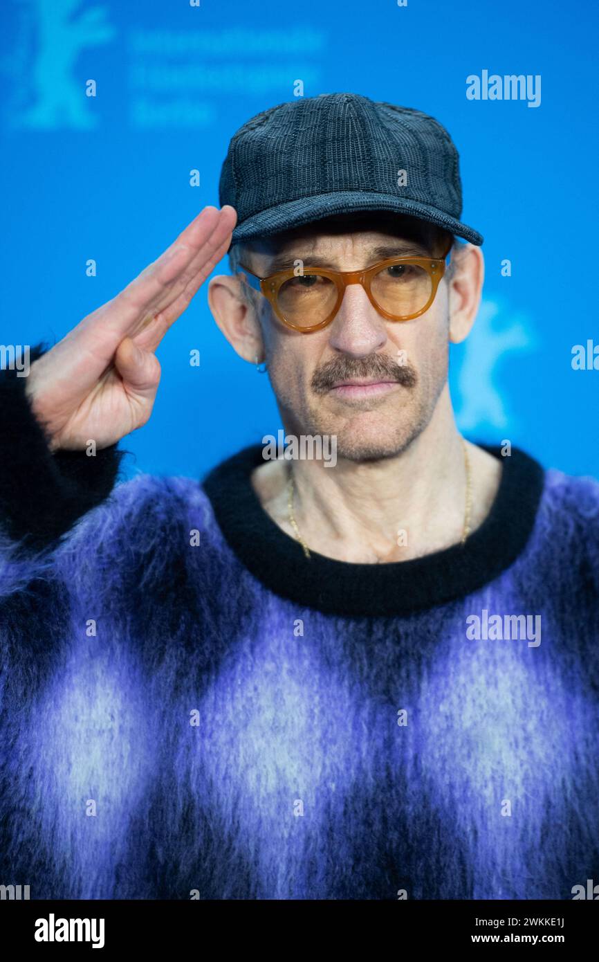 Johan Renck attending the Spaceman Photocall during the 74th Berlinale ...