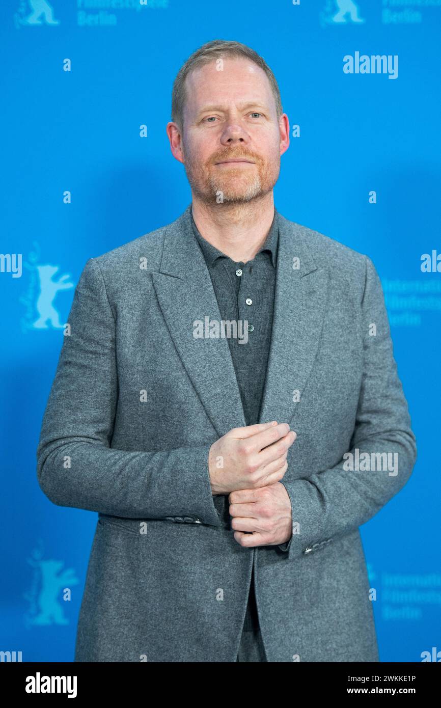 Max Richter attending the Spaceman Photocall during the 74th Berlinale ...