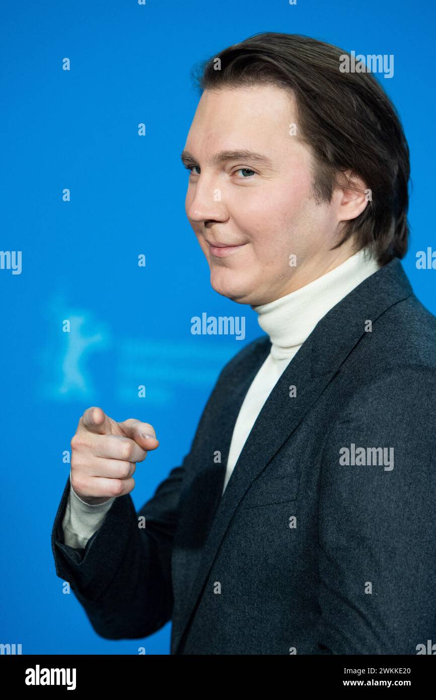Paul Dano attending the Spaceman Photocall during the 74th Berlinale ...