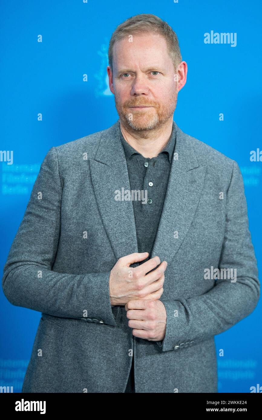 Max Richter attending the Spaceman Photocall during the 74th Berlinale ...