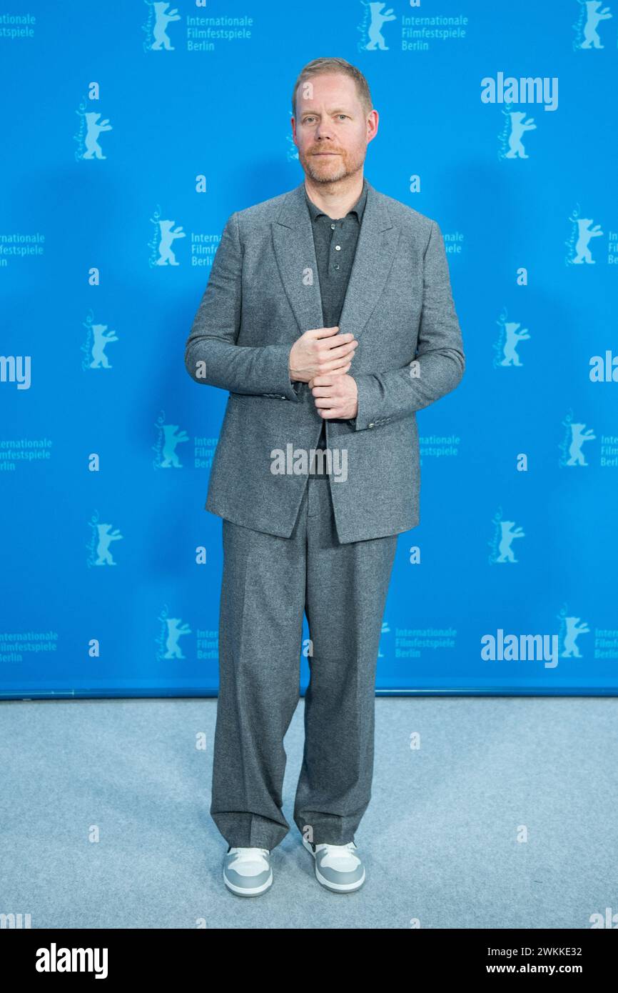Max Richter attending the Spaceman Photocall during the 74th Berlinale ...