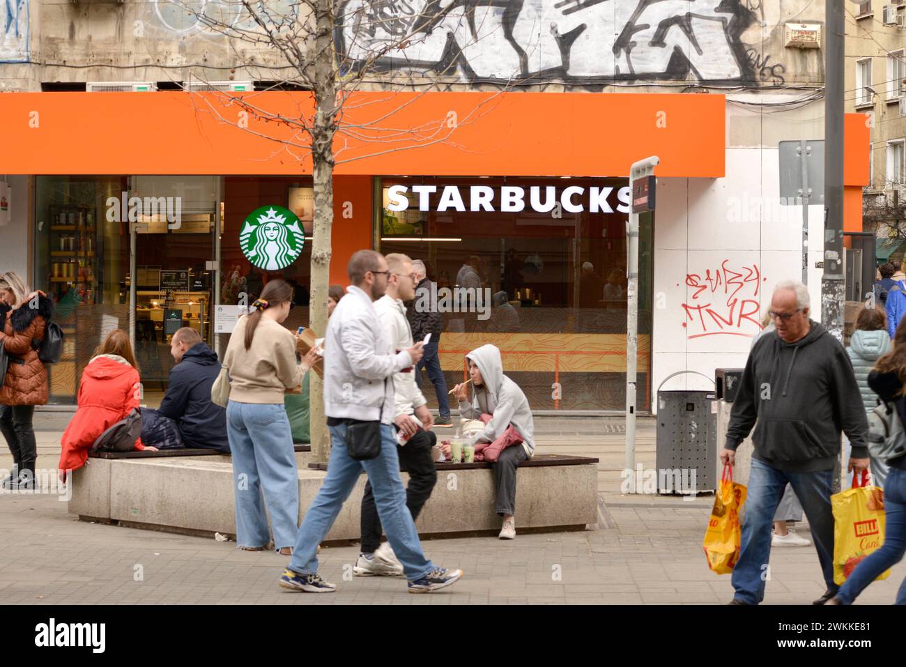 Starbucks sofia hi-res stock photography and images - Alamy