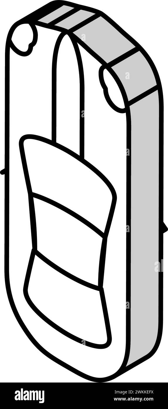 wheel car top view isometric icon vector illustration Stock Vector ...