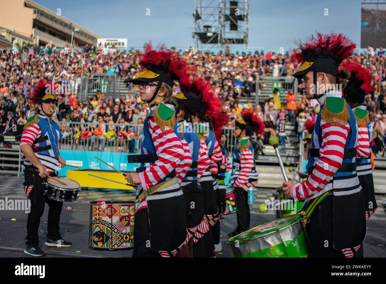 Nice, France. 21st Feb, 2024. © Justine Meddah/MAXPPP - Nice 21/02/2024 ...