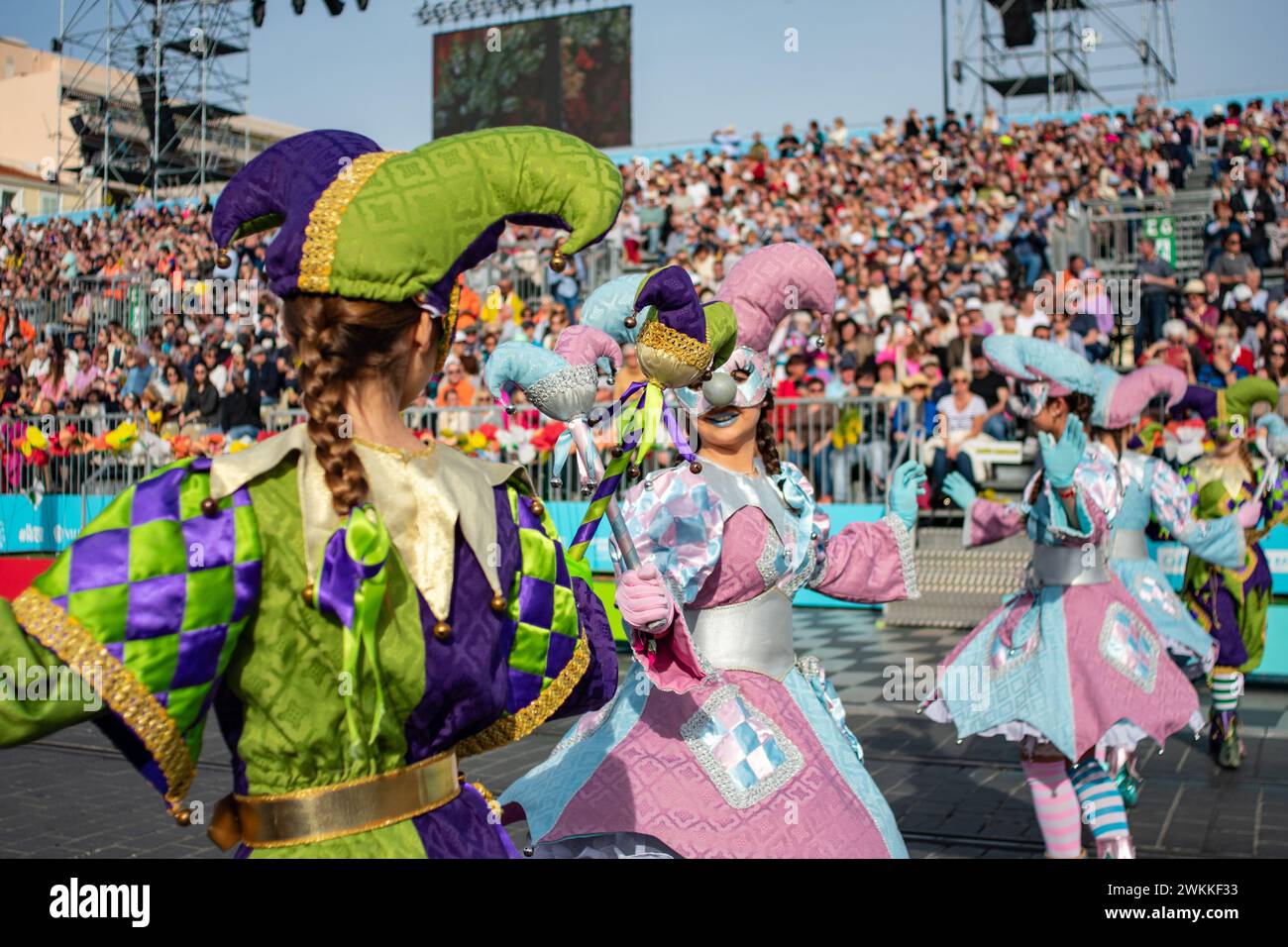 Nice, France. 21st Feb, 2024. © Justine Meddah/MAXPPP - Nice 21/02/2024 ...