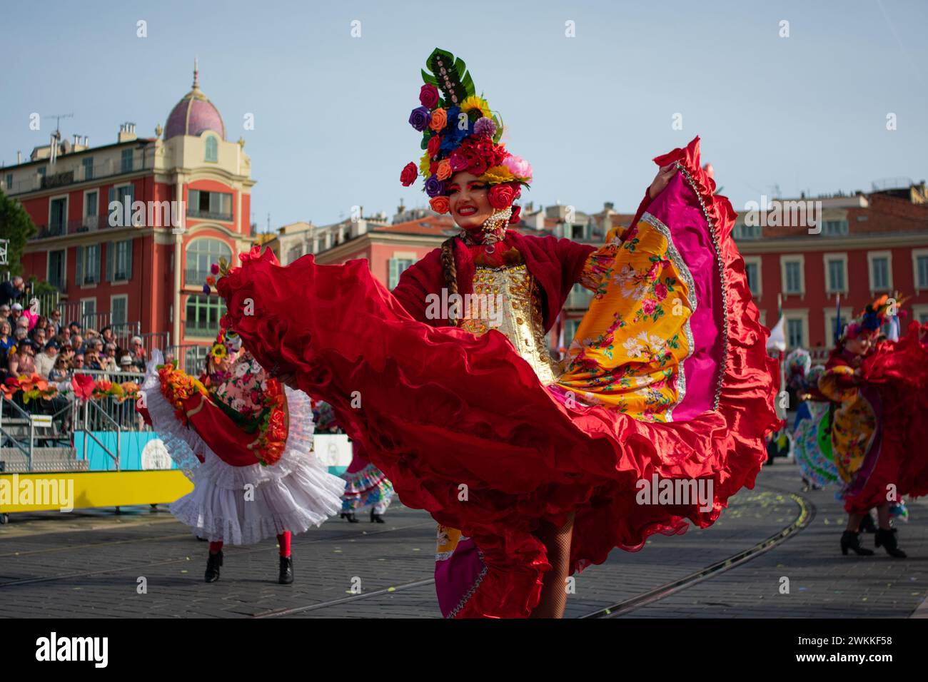 Nice, France. 21st Feb, 2024. © Justine Meddah/MAXPPP - Nice 21/02/2024 ...