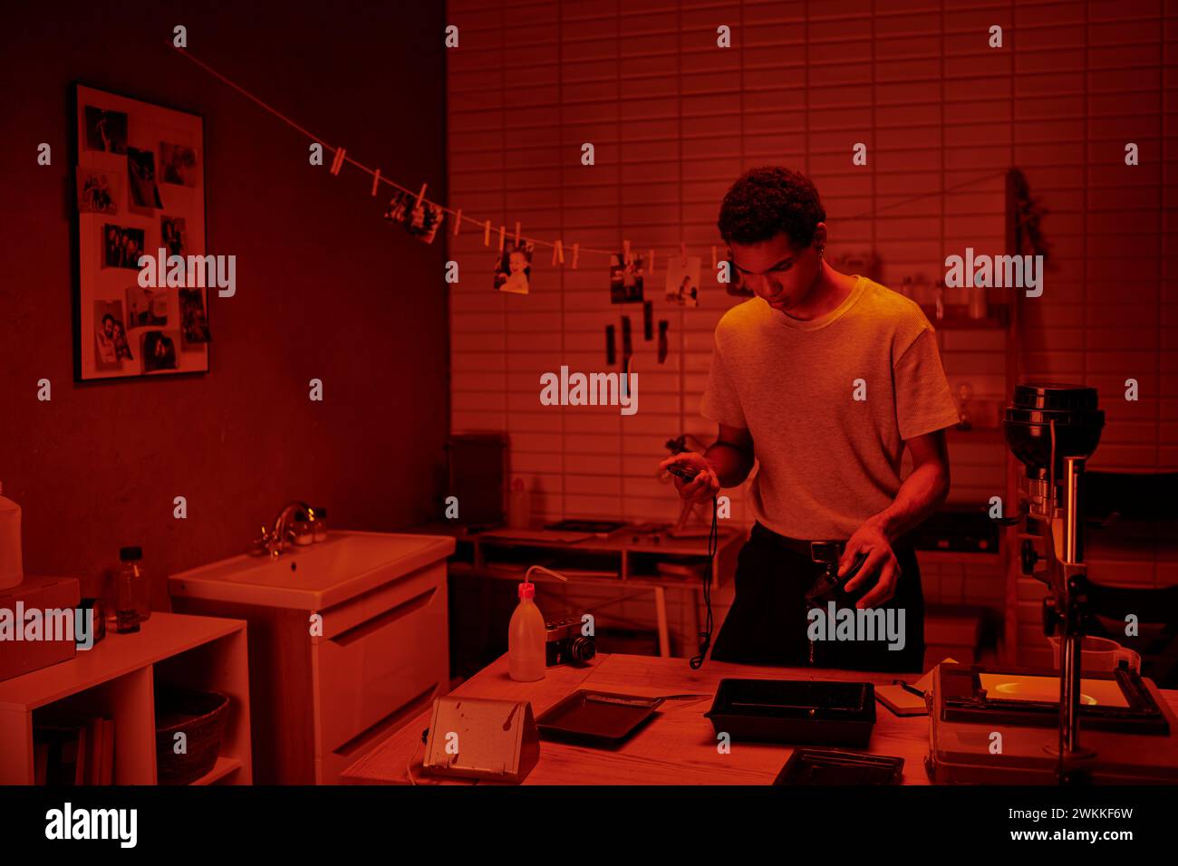 Developing tray hi-res stock photography and images - Alamy