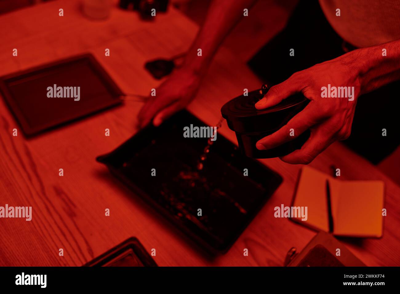 Developing tray hi-res stock photography and images - Alamy