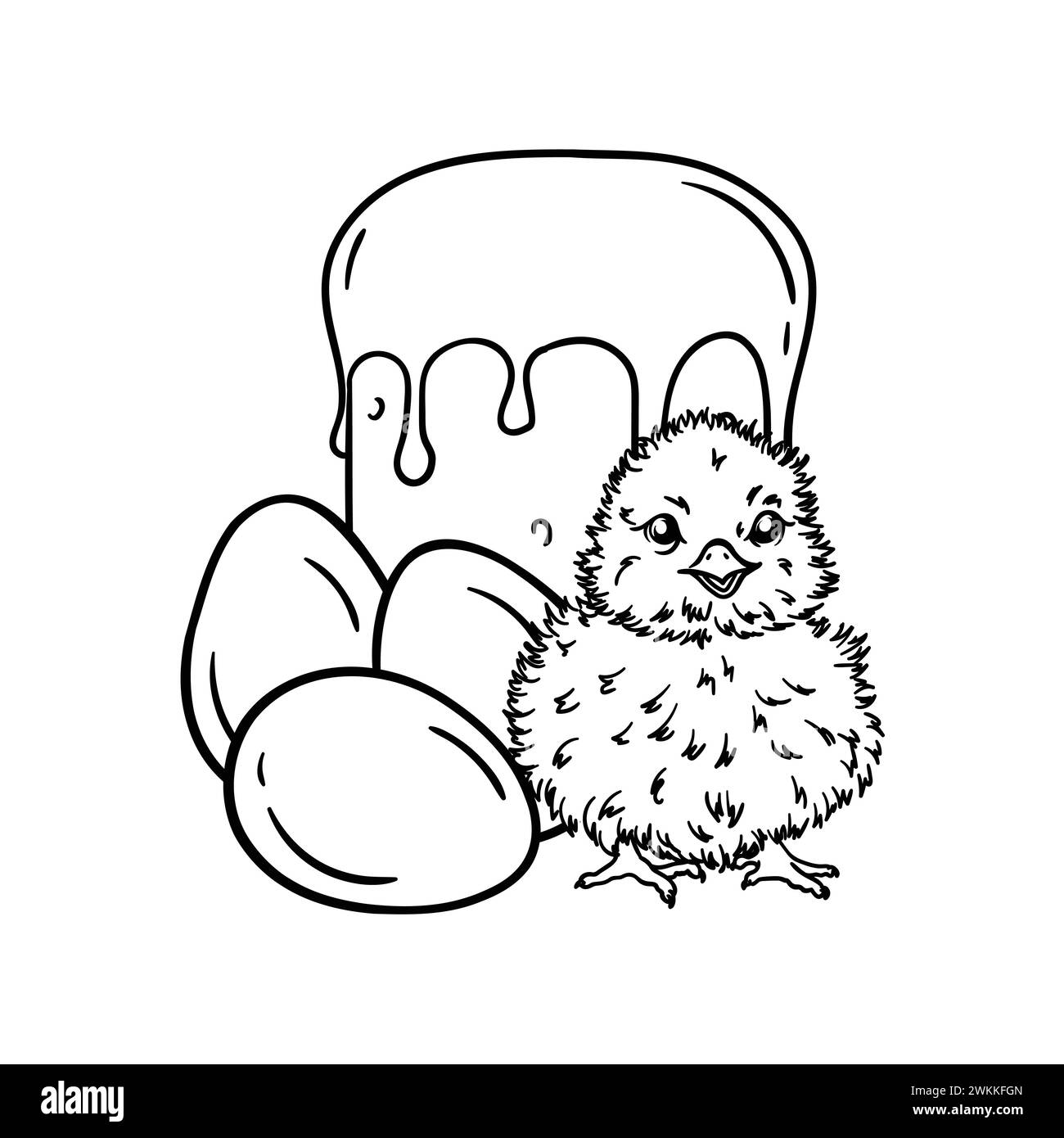 Easter Chicks Clip Art
