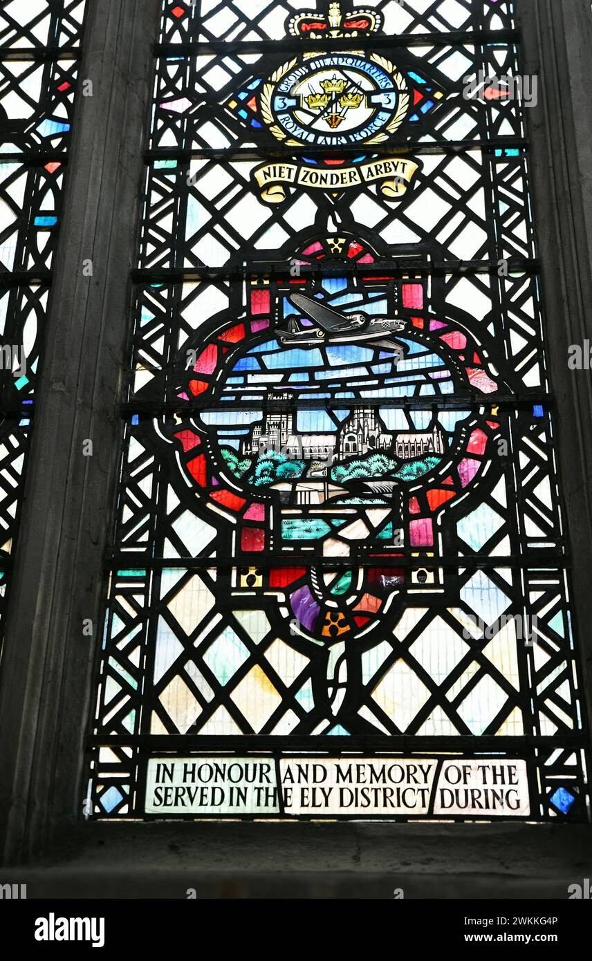 Ely cathedral stained glass hi-res stock photography and images - Alamy