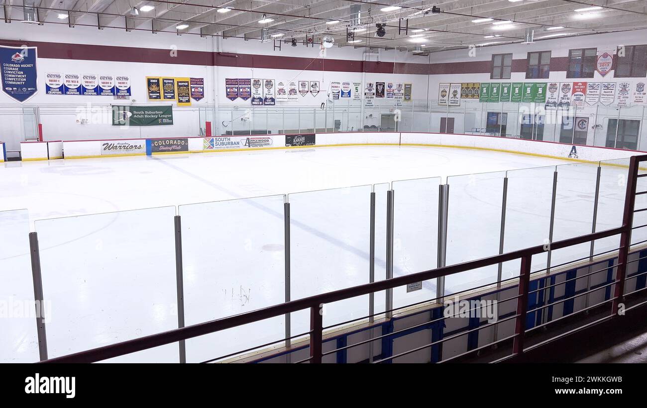 Ice Resurfacer Machine Perfecting the Rink at Indoor Sports Complex ...