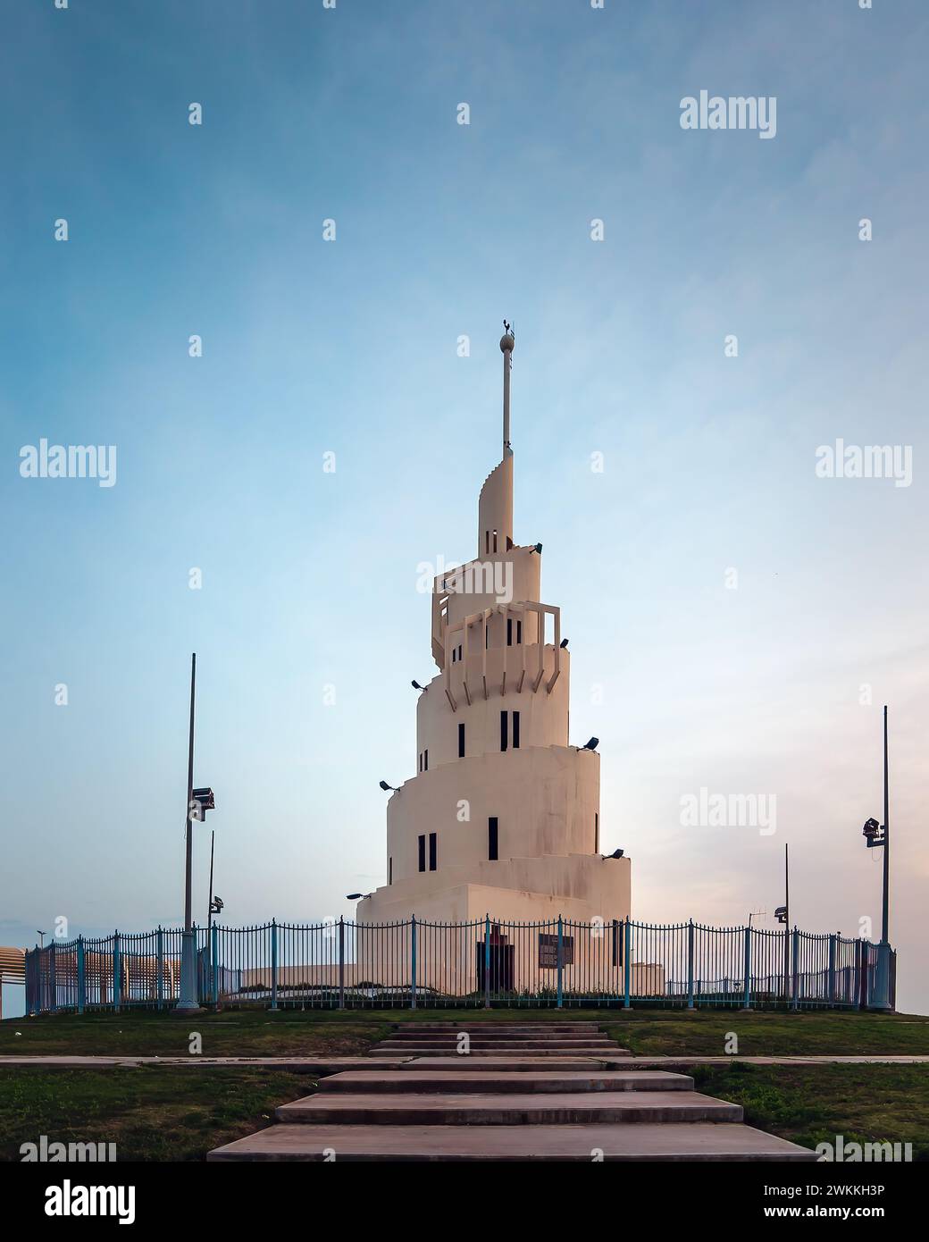 Wonderful morning view in Marjan island in Dammam Corniche -Saudi ...